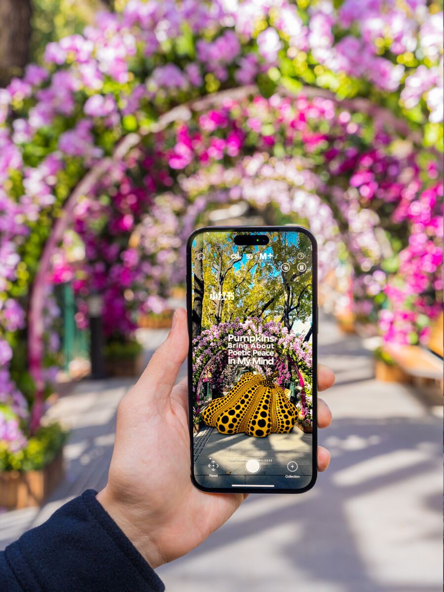 Louis Vuitton x 草间弥生：进入AR时尚艺术世界 - Kivicube Blog - 弥知科技官方博客