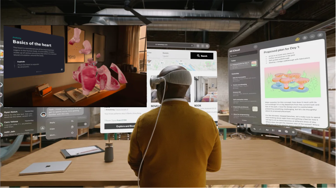 Apple vision Pro开启混合现实时代，品牌如何布局未来？ - Kivicube Blog - 弥知科技官方博客