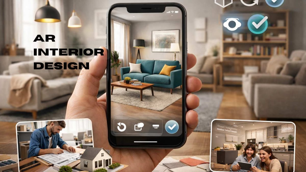 AR Interior Design: Visualize Your Room Before It’s Built